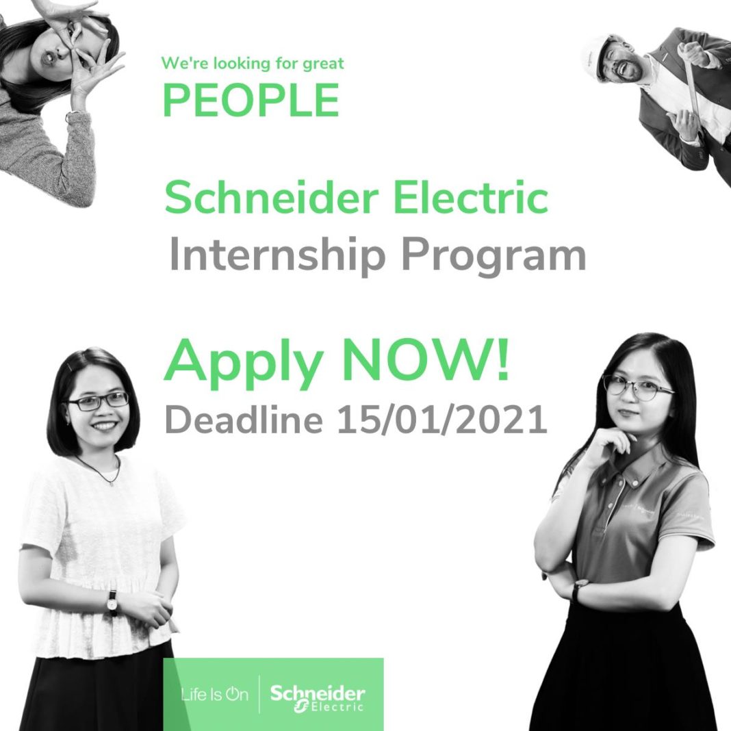 SCHNEIDER ELECTRIC INTERNSHIP PROGRAM 2021 - EniJobs.com