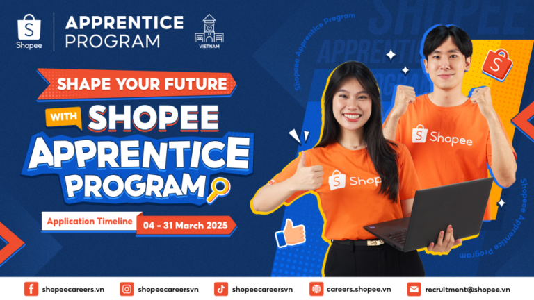 [HCM] Chương Trình Tuyển Dụng Thực Tập Sinh "Shopee Apprentice Program 2025" Tại Shopee Việt Nam ...