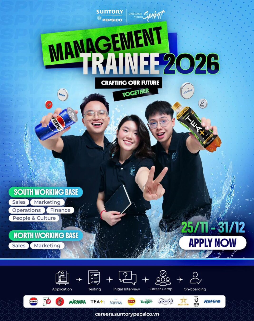 Chương Trình Quản Trị Viên Tập Sự Suntory Pepsico Management Trainee ...